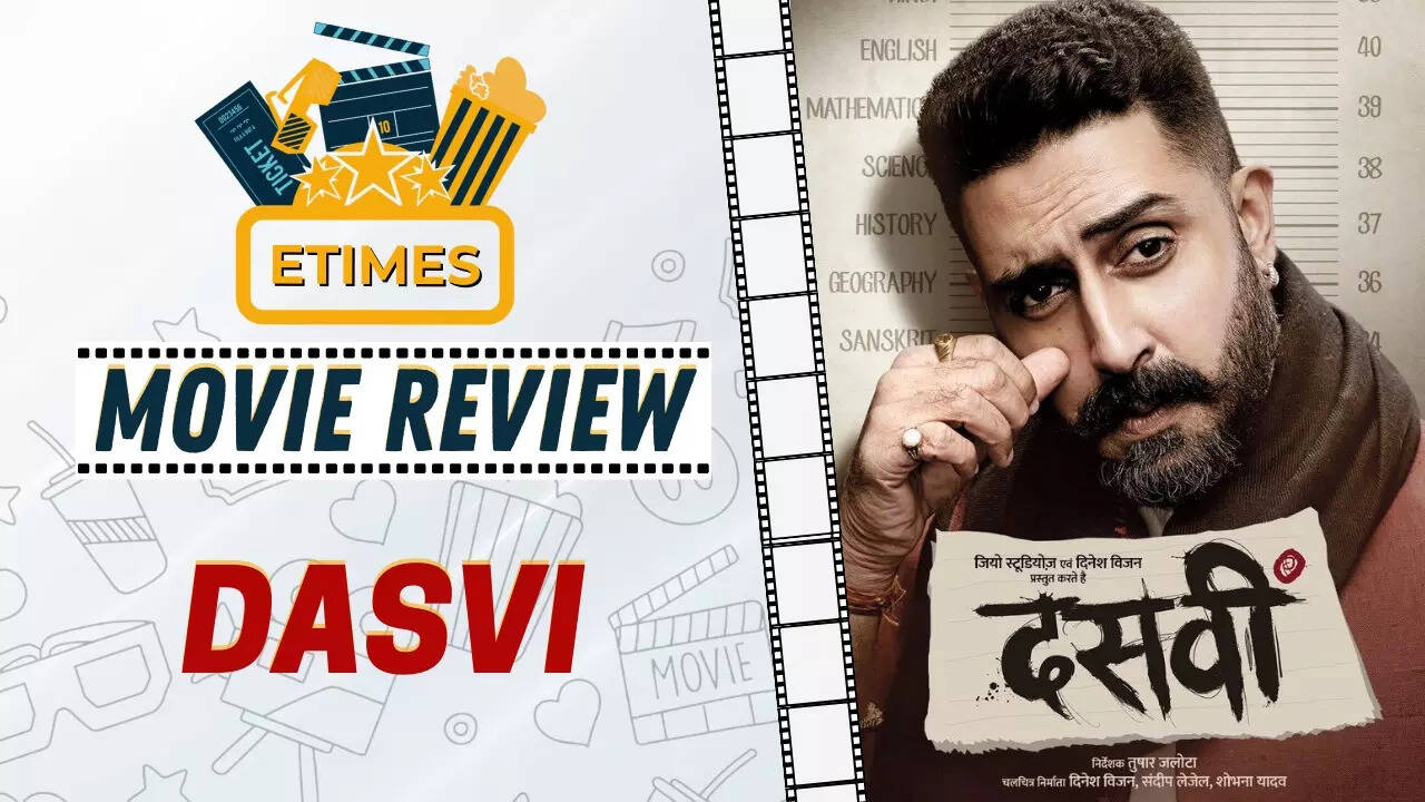 ETimes Movie Review, ‘Dasvi’: Abhishek Bachchan passes with flying ...