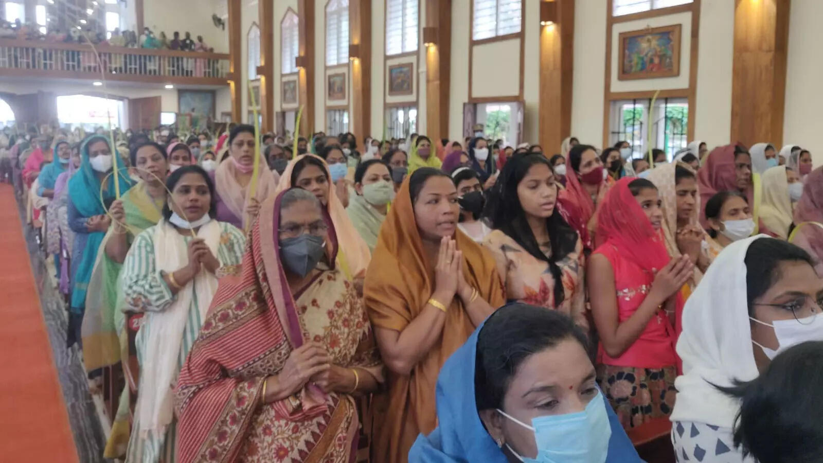 Photos of Palm Sunday celebrations