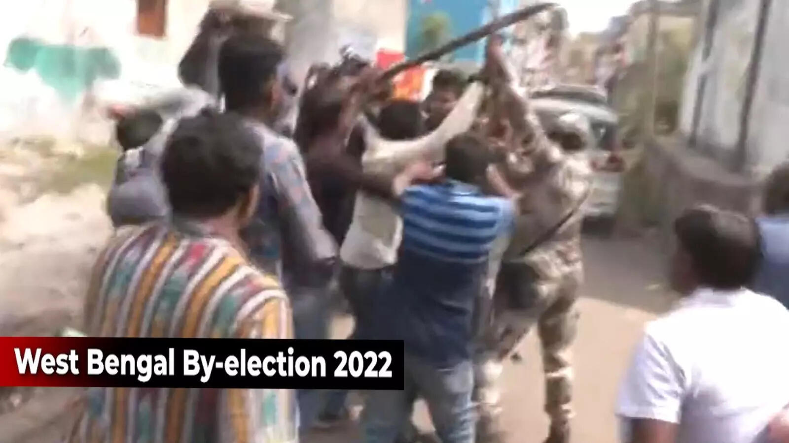 West Bengal: Violence breaks out during Lok Sabha by-election in Asansol