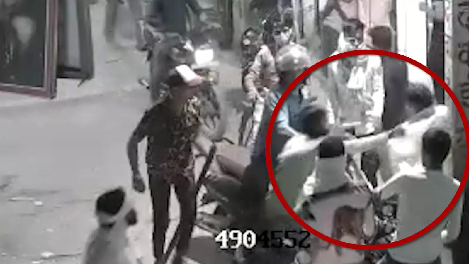 cctv: Murder on busy street caught on CCTV