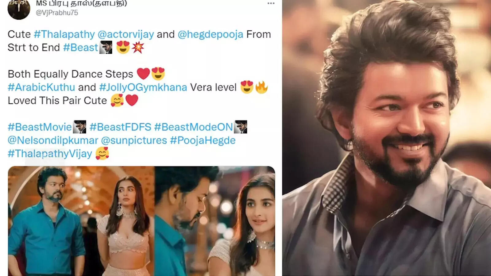 Thalapathy Vijay and Pooja Hegde starrer 'Beast' leaked online, film draws mixed response on Twitter