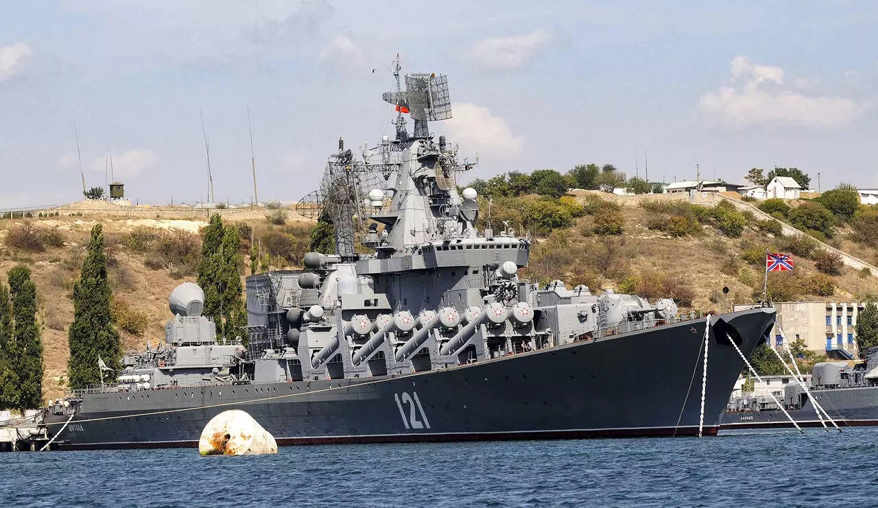 Ukraine war: Russia's guided-missile cruiser Moskva sinks in latest setback