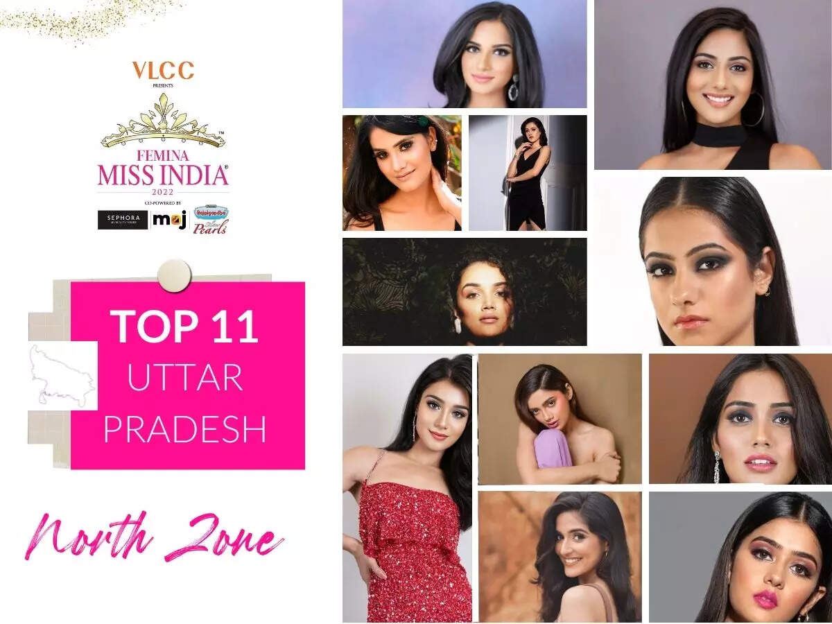Introducing Vlcc Presents Femina Miss India 2022 North Zone Finalists
