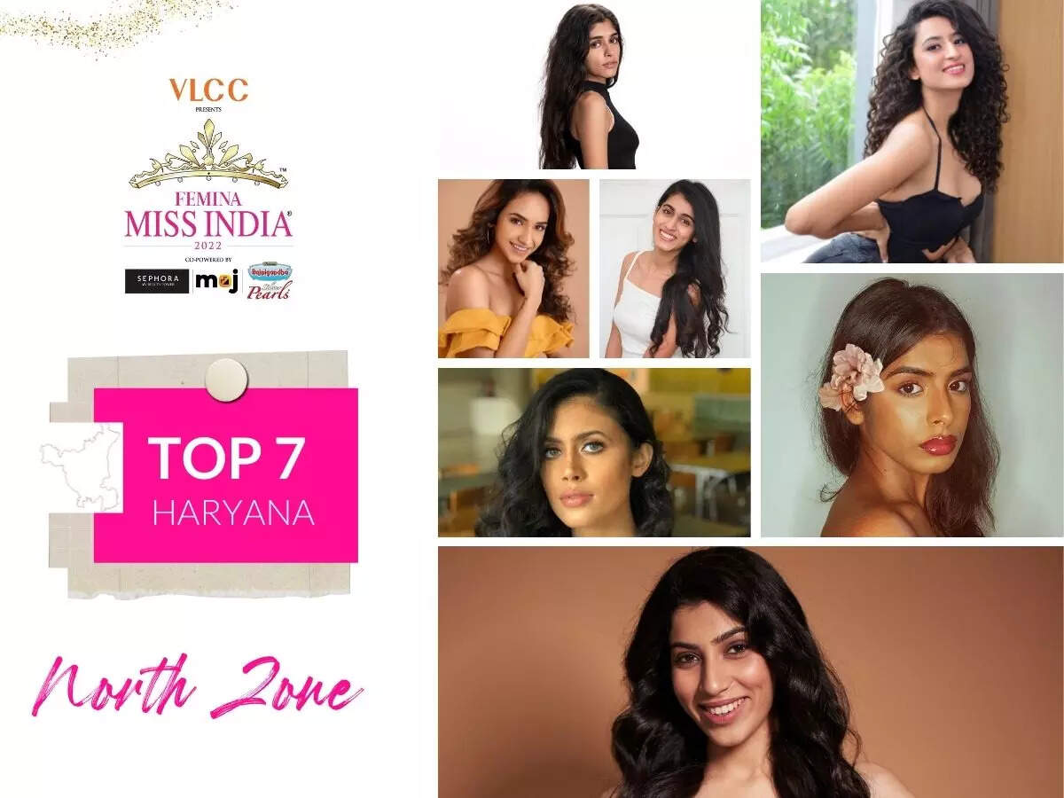 Introducing Vlcc Presents Femina Miss India 2022 North Zone Finalists