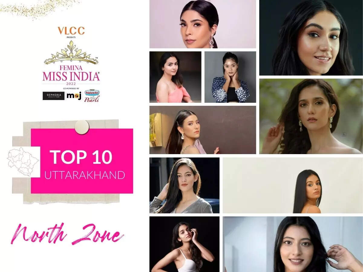 Introducing Vlcc Presents Femina Miss India 2022 North Zone Finalists