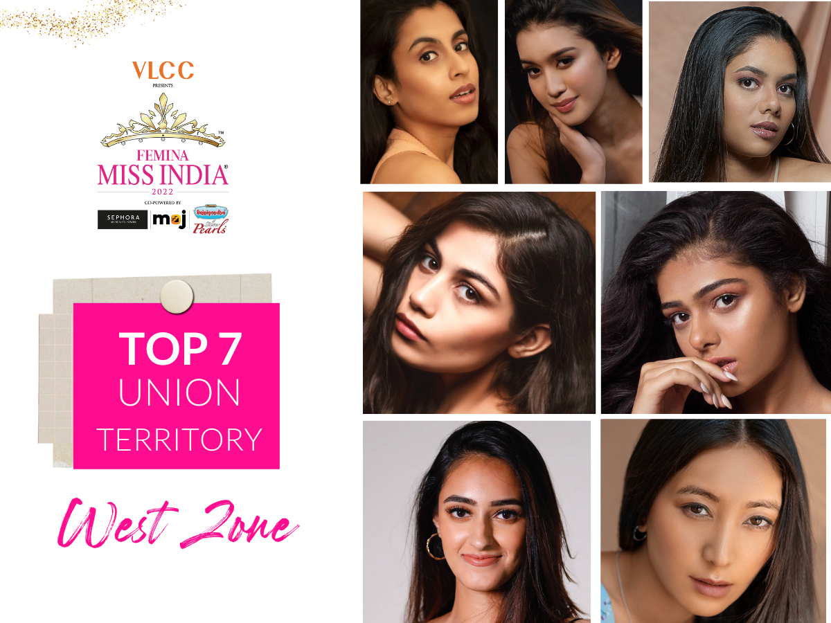 Introducing VLCC presents Femina Miss India 2022 West Zone and UT ...