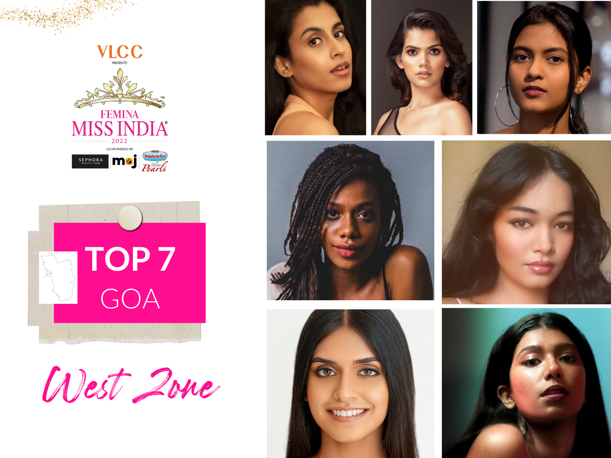 Introducing VLCC presents Femina Miss India 2022 West Zone and UT ...