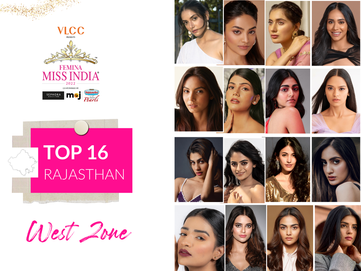 Introducing VLCC presents Femina Miss India 2022 West Zone and UT ...