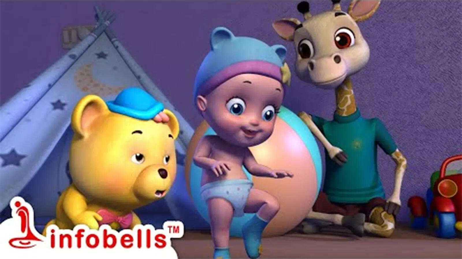 English Nursery Rhymes: Kids Video Song in English 'Hop A Little, Jump ...