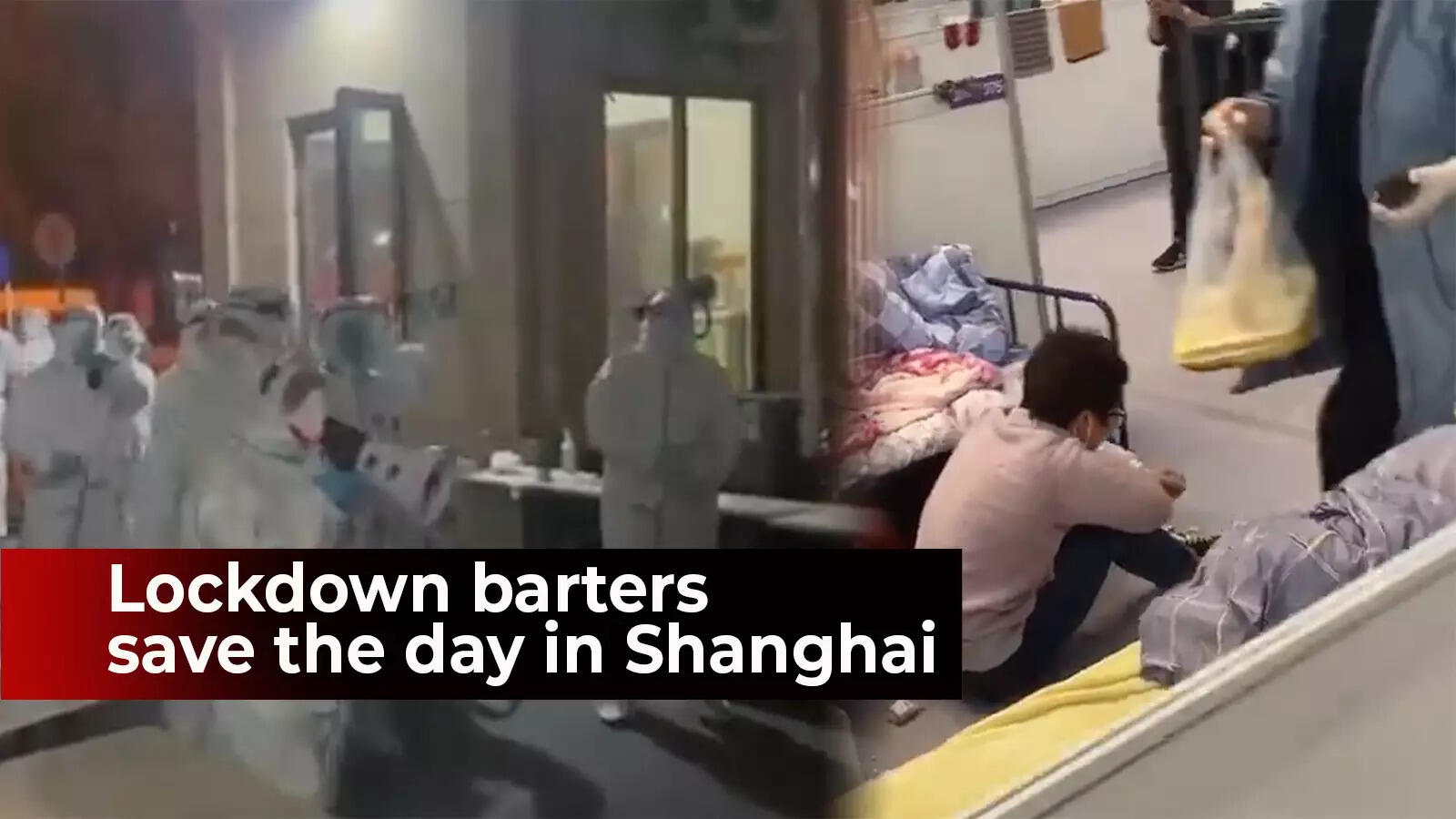 Shanghai residents barter food, essentials to tide over strict lockdown
