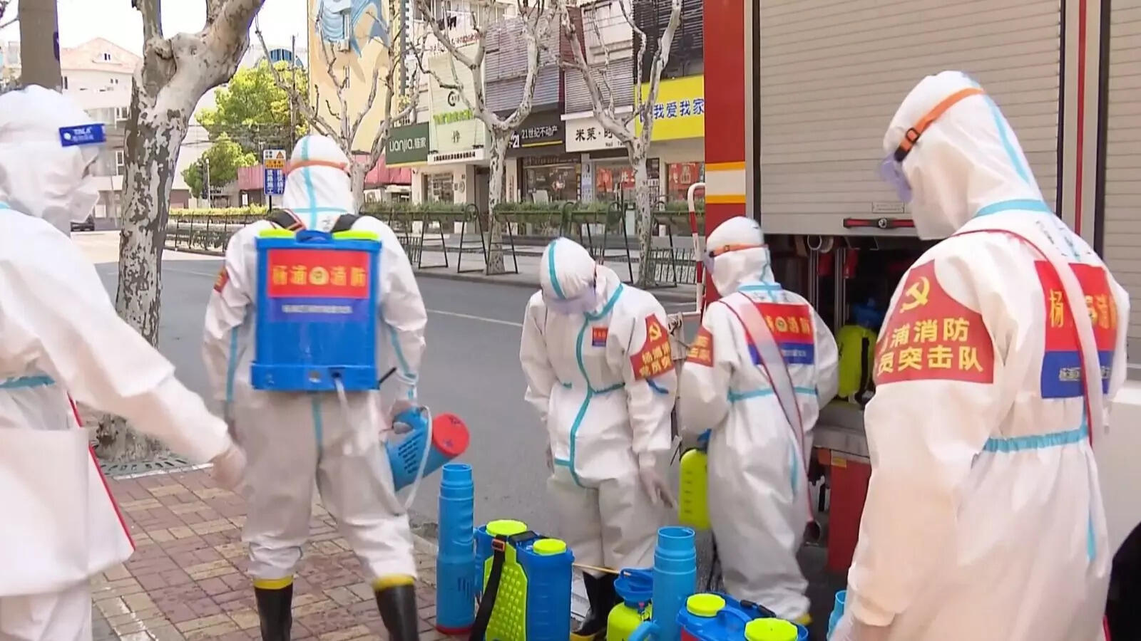 shanghai: Shanghai launches citywide disinfection again