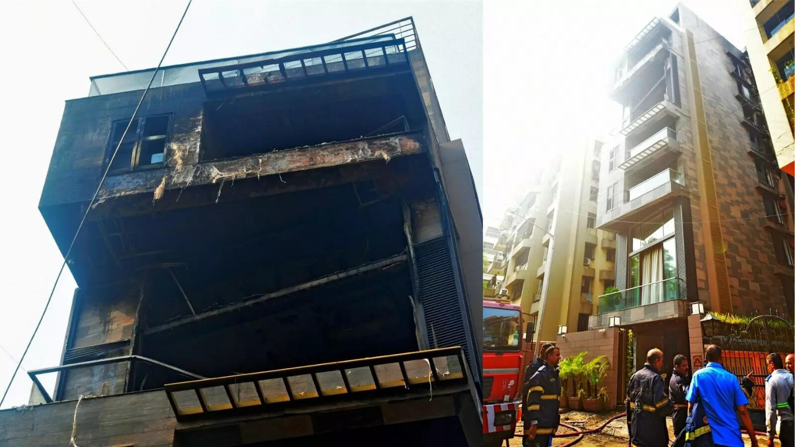 khar: Mumbai: Second fire in 6 months at Notan Villa in Khar