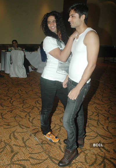 Cherographer Shie Lobo during the auditions for Velvette fashion show ...