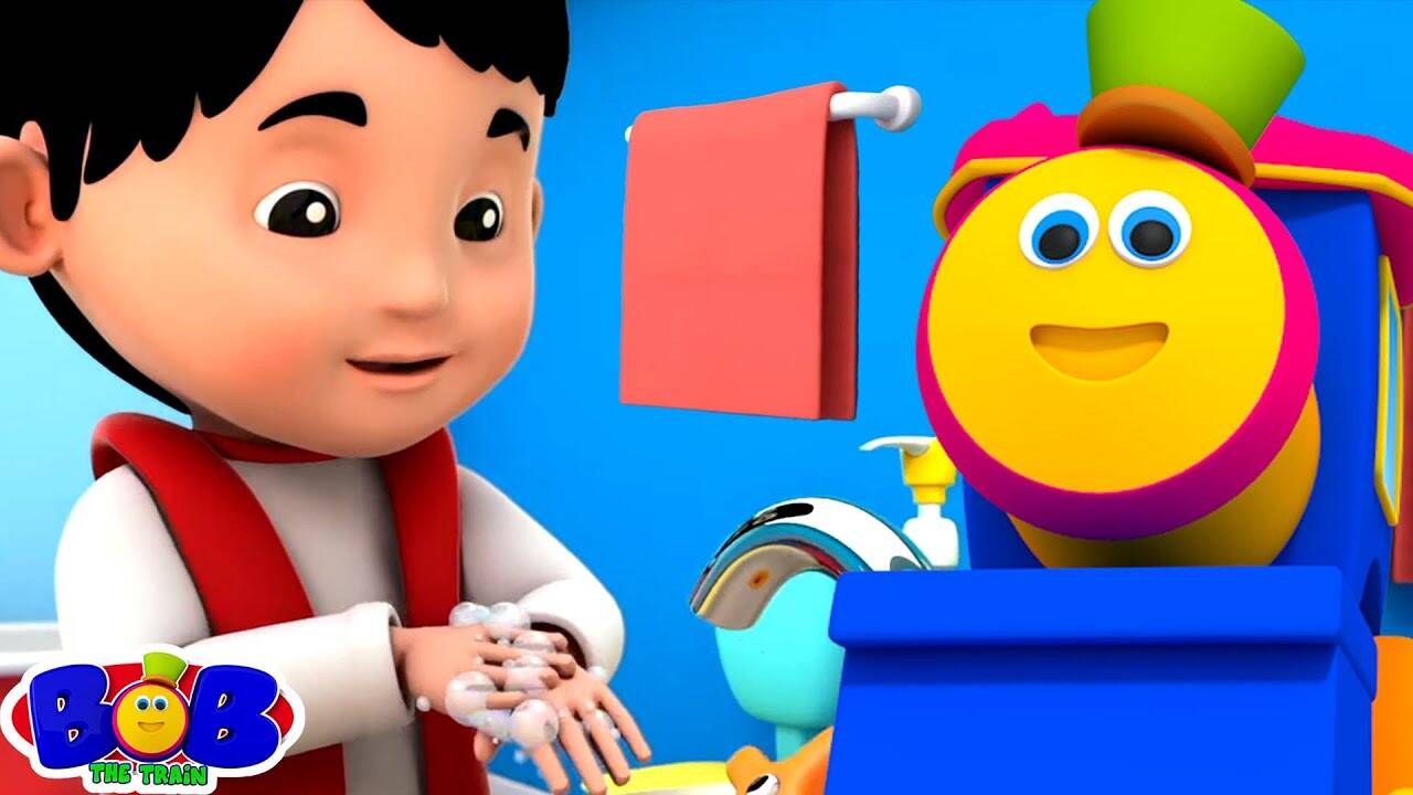 English Nursery Rhymes: Kids Video Song in English 'Wash Your Hands'