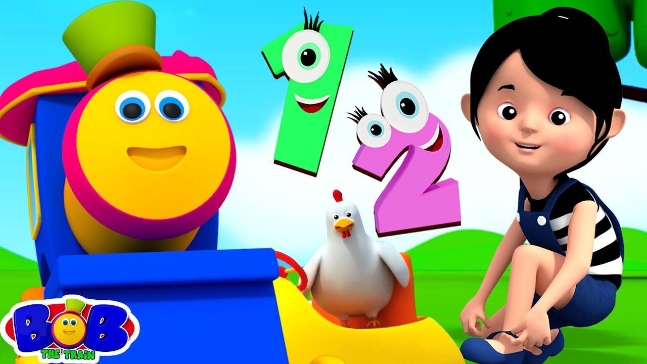 Nursery Rhymes in English: Children Video Song in English 'One Two ...