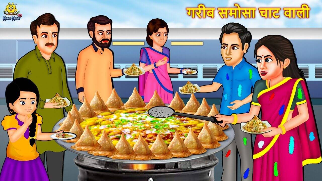 Watch Latest Kids Songs and Hindi Nursery Story 'Garib Samosa Chat Wali ...