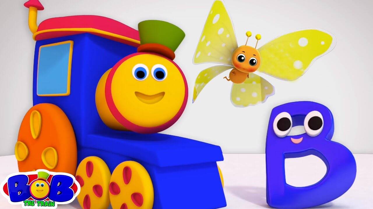 English Kids Poem: Nursery Song in English 'Letter B - ABC Alphabets'