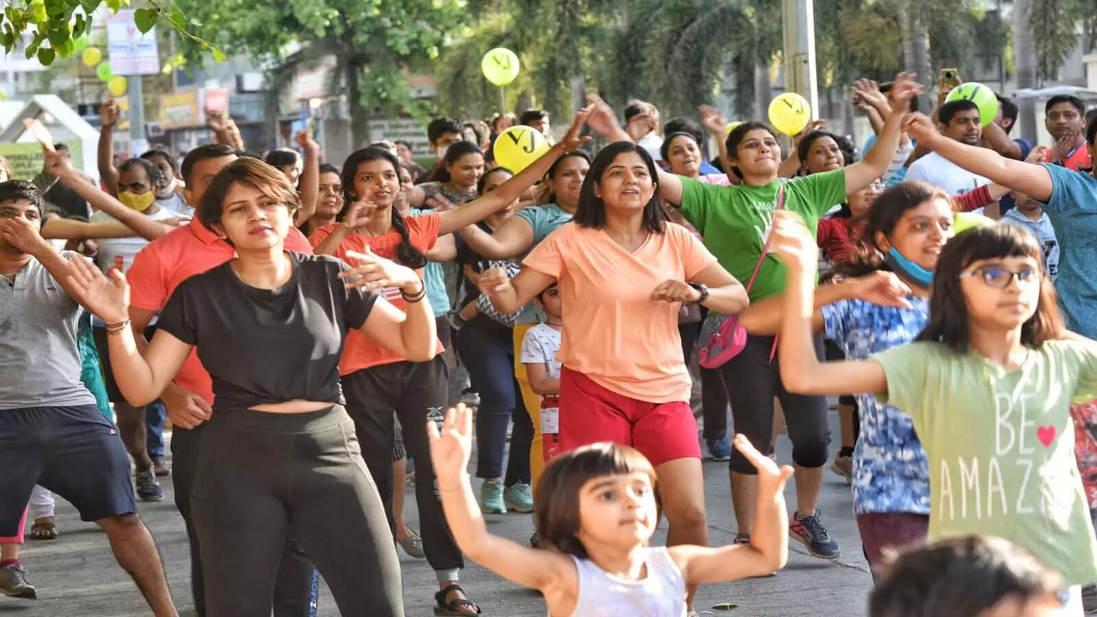 Pune: Season's first 'Happy Streets' draws huge response from people