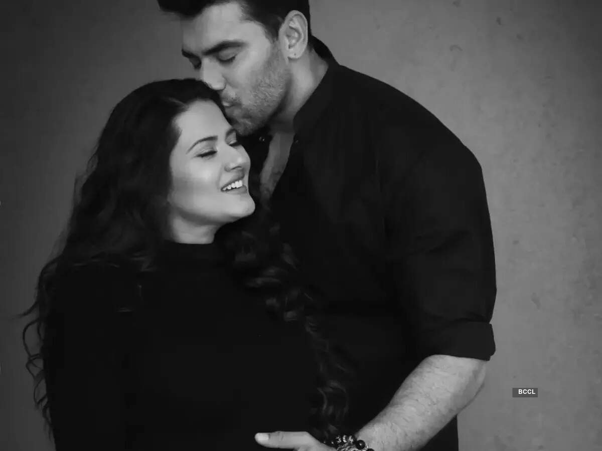 Exclusive - Kratika Sengar flaunts her baby bump in a lime green ...