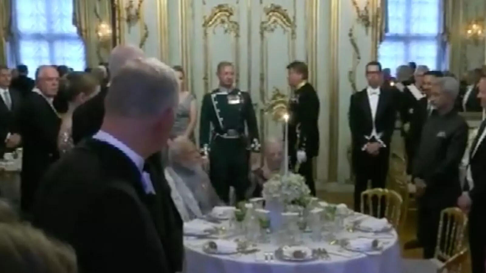 Watch: Queen Margrethe II of Denmark hosts official dinner for PM Modi