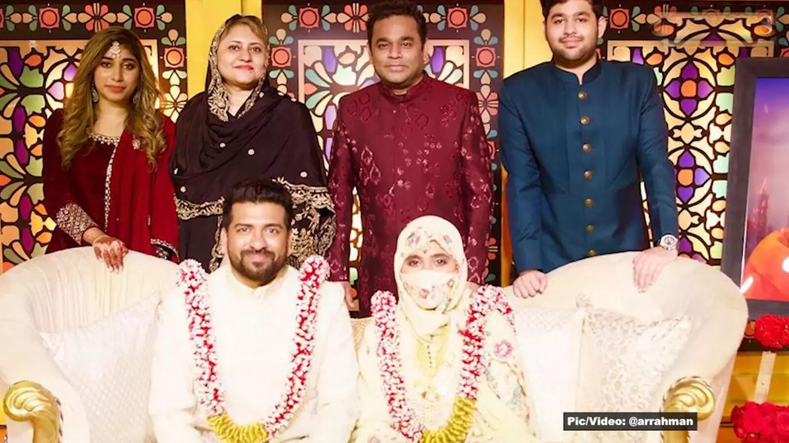 Music maestro AR Rahman's daughter Khatija gets married in intimate ...