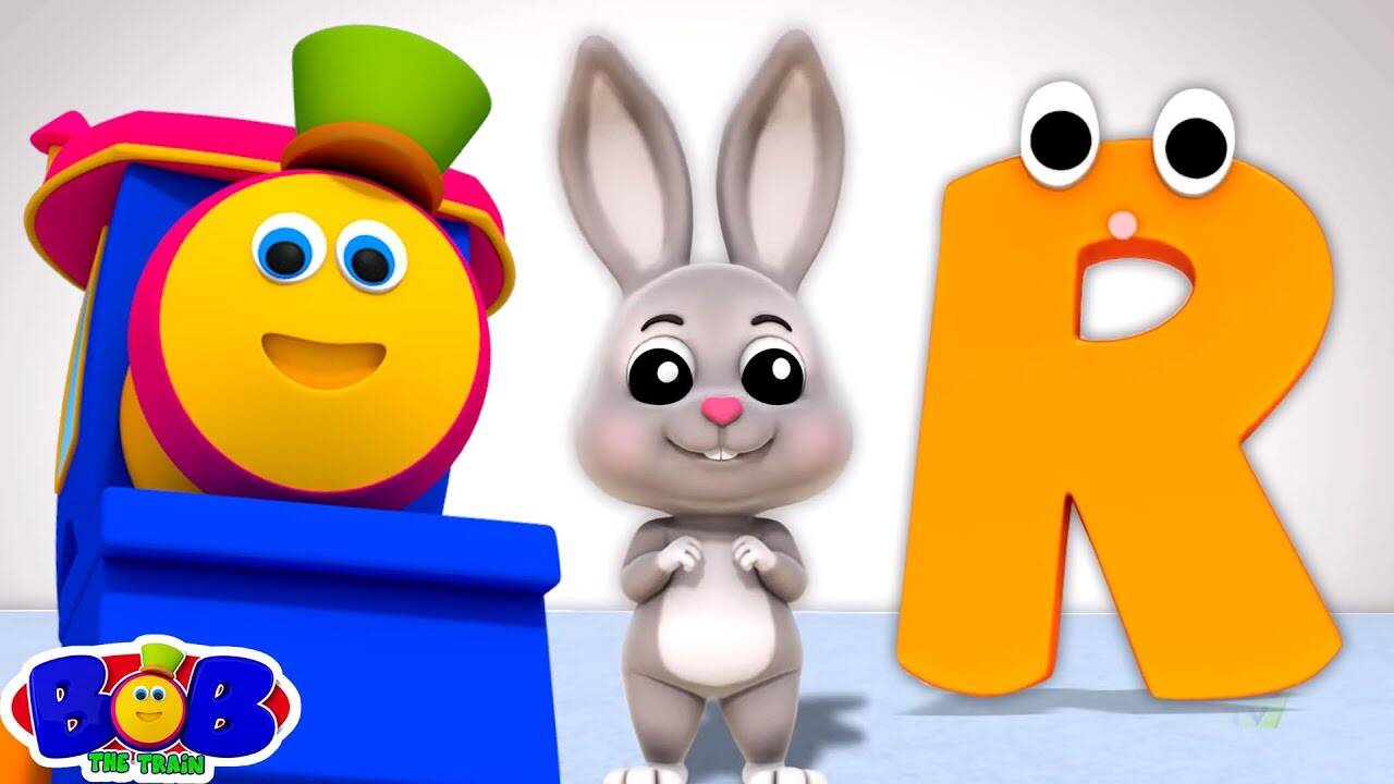 English Nursery Rhymes: Kids Video Song in English 'Letter R ...