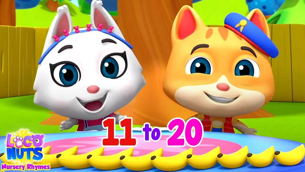 Nursery Rhymes in English: Children Video Song in English 'Numbers ...