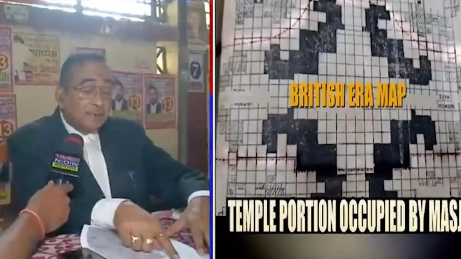 Gyanvapi row: British-era map validates Hindu organisation’s claims