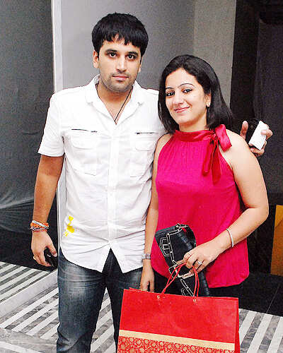 Mahima and Karieen Bawa during Nainpreet Arora's birthday party at ...