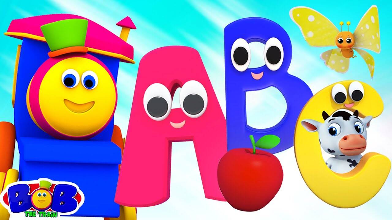 Nursery Rhymes in English: Children Learning Video Song in English 'ABC ...