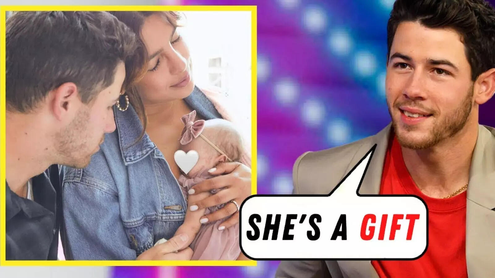 Nick Jonas gushes over his and Priyanka Chopra's daughter Malti Marie ...