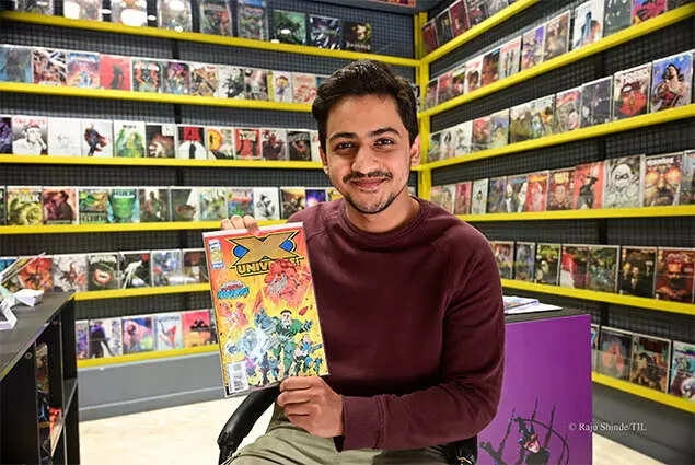 How pandemic helped Mumbai boy start his comic bookshop