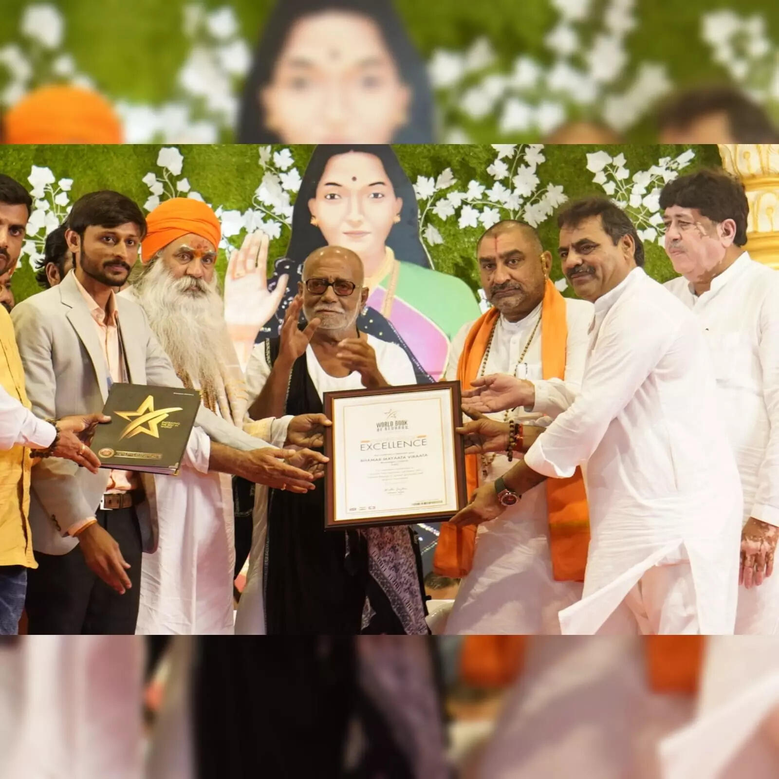 Mayabhai Ahir receives World Book of Records London Gold Aidis ...