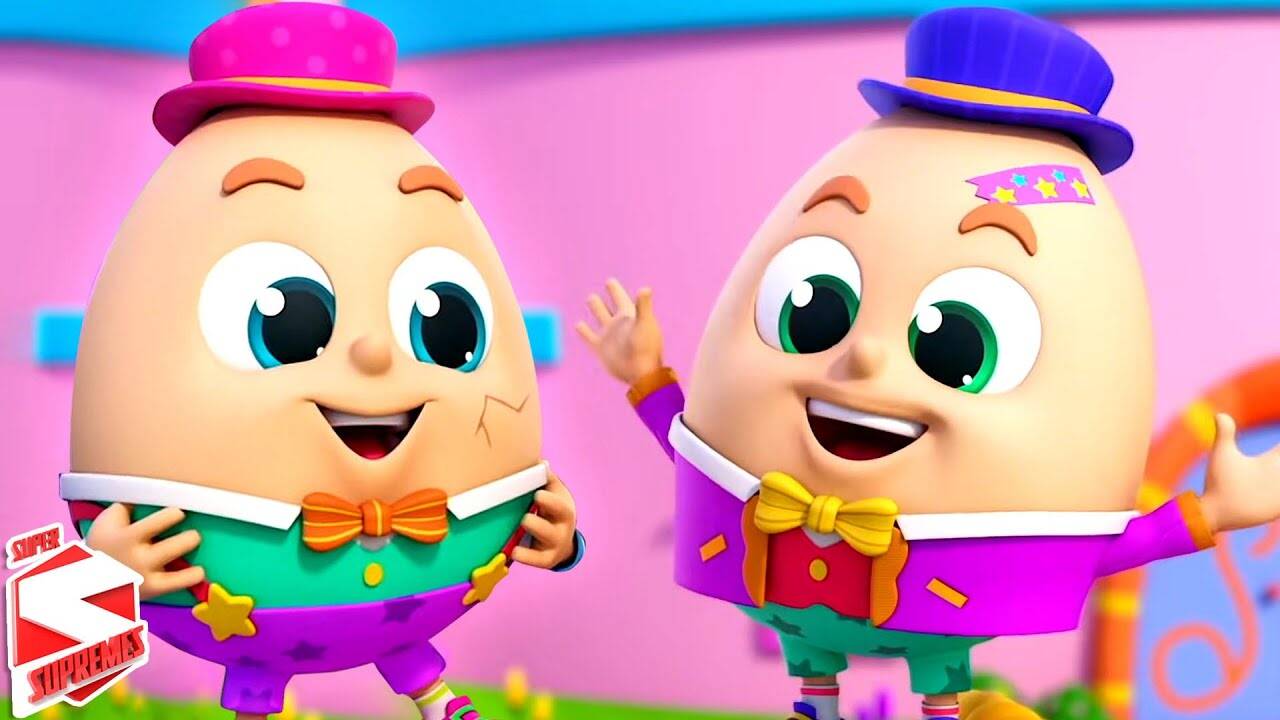 Nursery Rhymes in English: Children Video Song in English 'Humpty Dumpty'