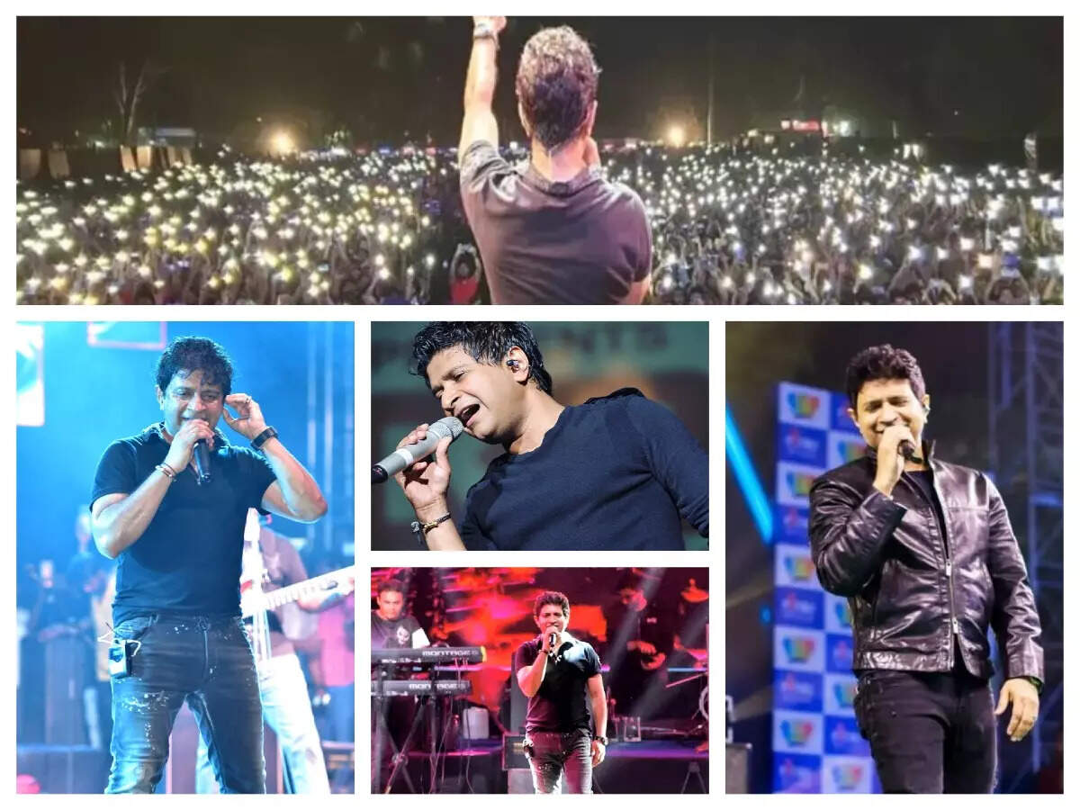 5 heartbreaking pics of KK from his last concert in Kolkata