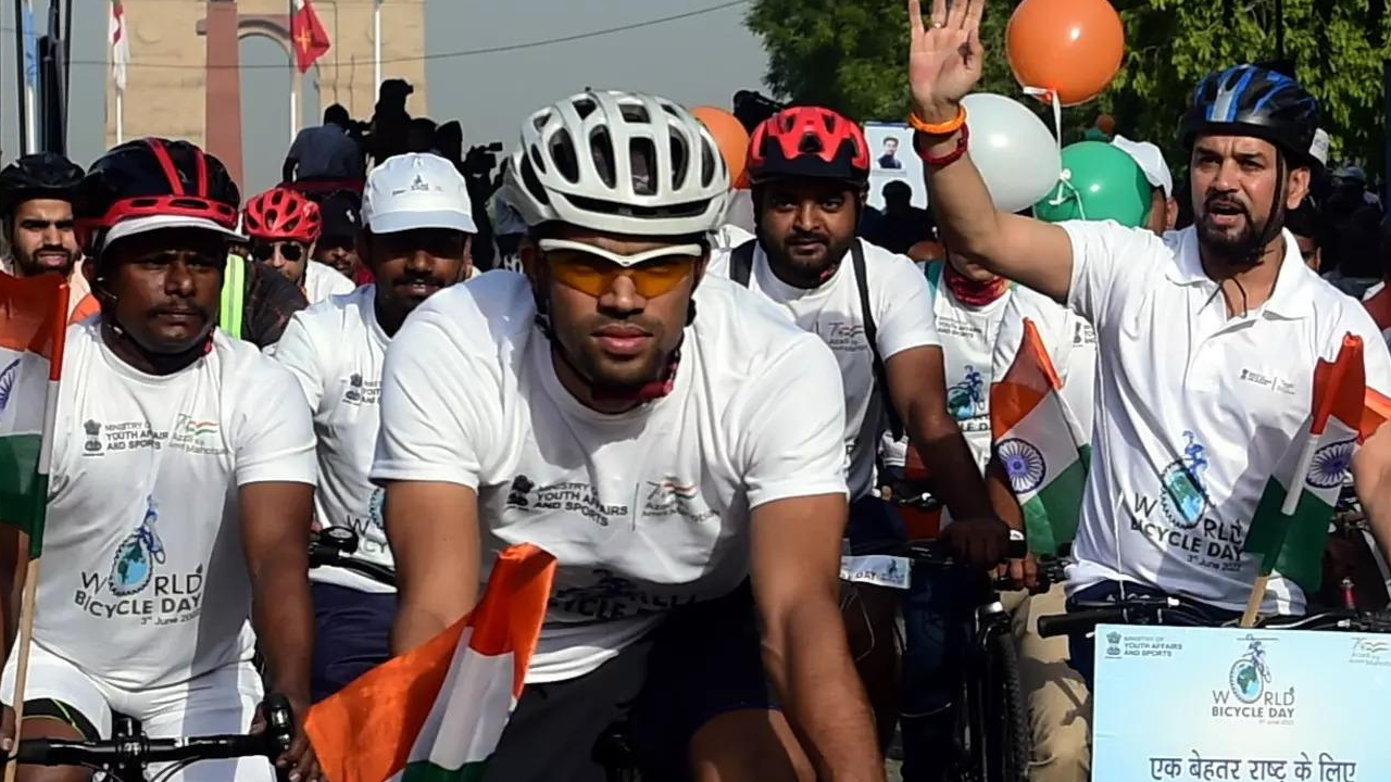 In photos: How people celebrated World Bicycle Day in India