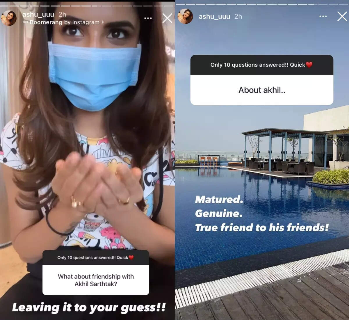 From sharing her mobile wallpaper to commenting on Akhil Sarthak's ...