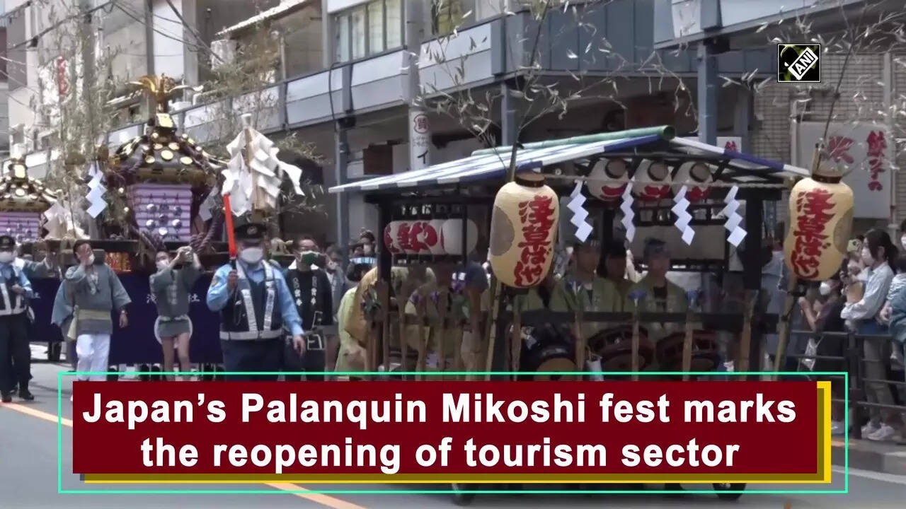 mikoshi: Japan’s Palanquin Mikoshi fest marks the reopening of tourism ...