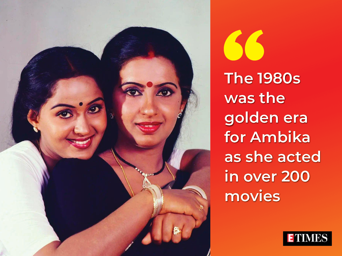 #UnforgettableOnes: Actress Ambika | Tamil Movie News - Times of India