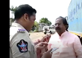 somu veerraju: Caught on Camera: Andhra Pradesh BJP Chief Somu Veerraju assaults cops
