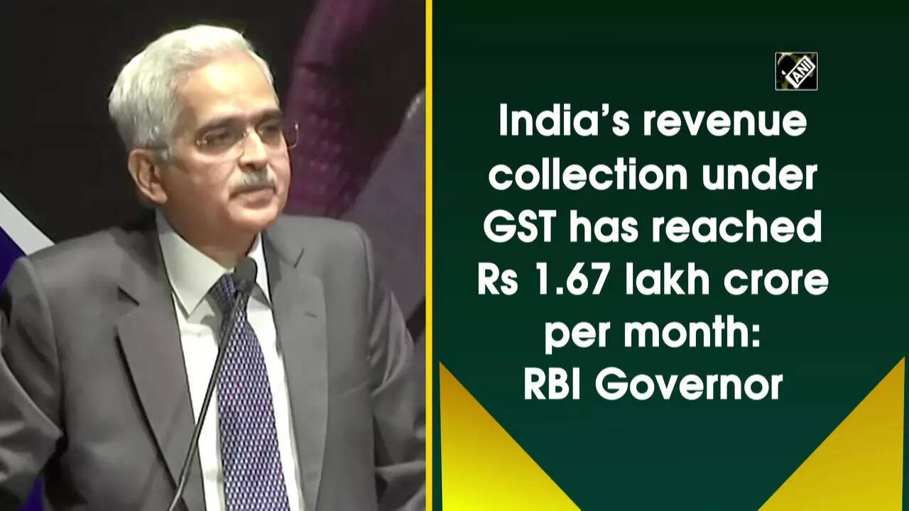 India’s revenue collection under GST has reached Rs 1.67 lakh crore per ...