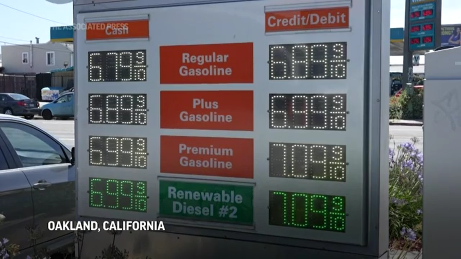 Gas prices hit record highs, draining wallets