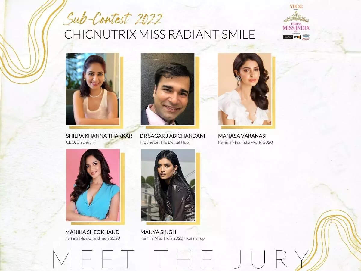 Femina Miss India 2022: Chicnutrix Miss Radiant Smile sub-contest