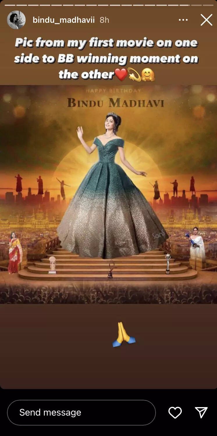 BB Non-Stop winner Bindu Madhavi celebrates birthday with BFFs Shiva ...