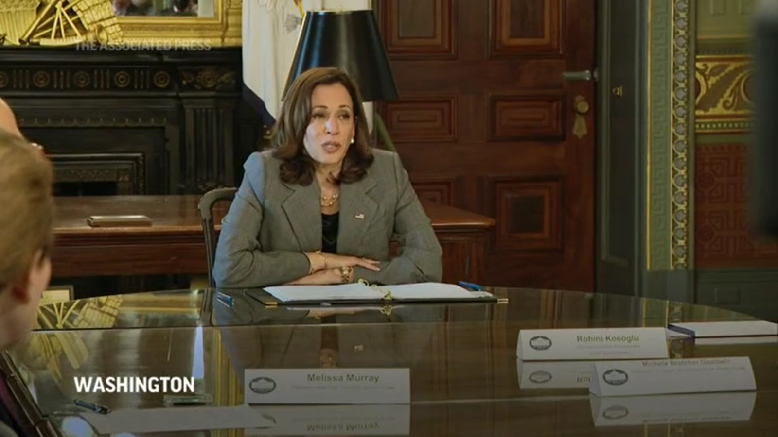 US Vice President Kamala Harris: Overturning Roe V. Wade could erode rights