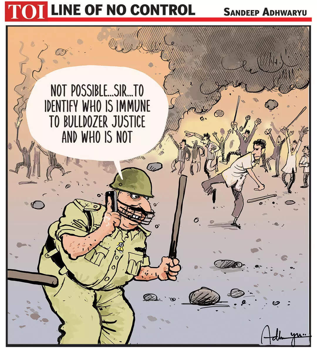 'Who is immune to bulldozer'