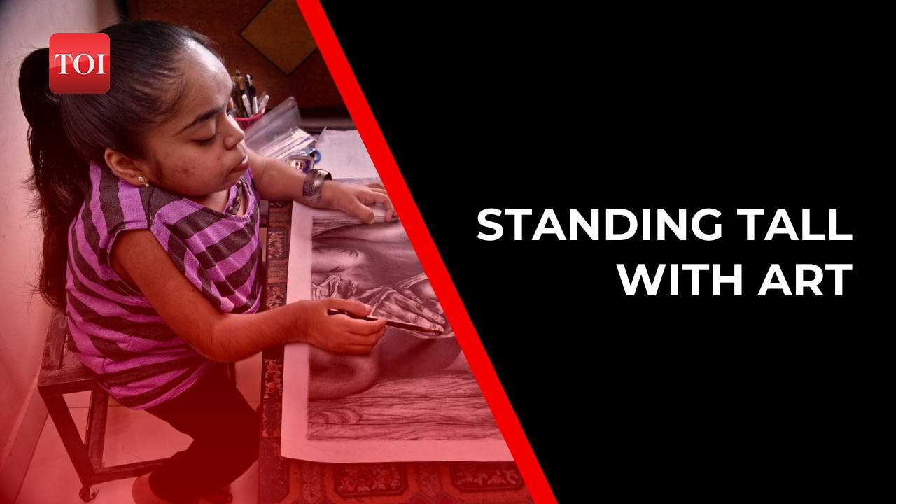 Surat artist turns disability into ability