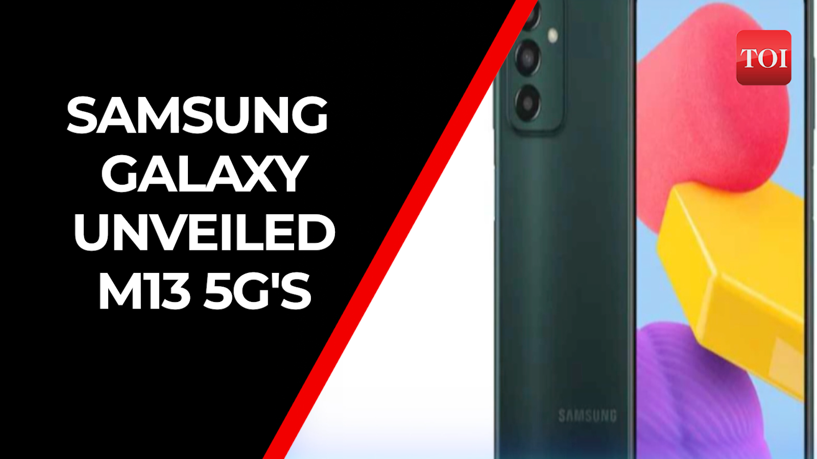 Samsung Galaxy M13 5G's specifications unveiled, 50-megapixel camera ...