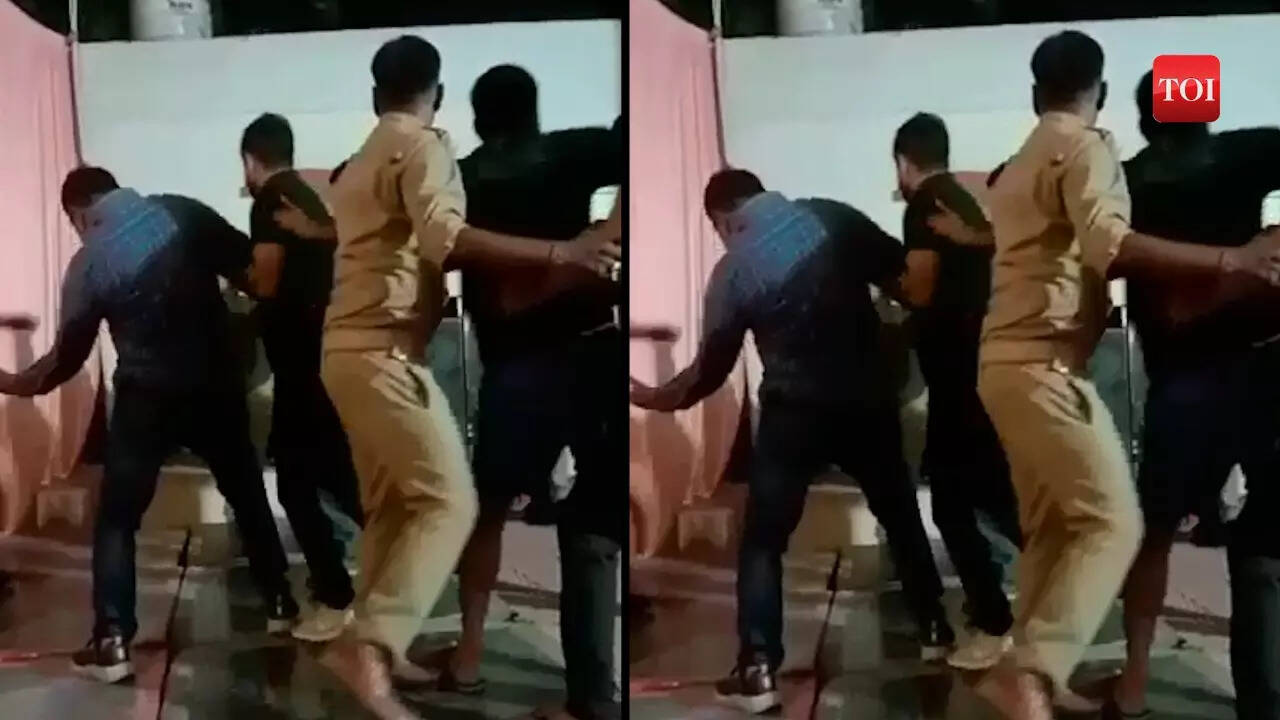 Policemen enjoying DJ on a gunfire goes viral and gets suspended