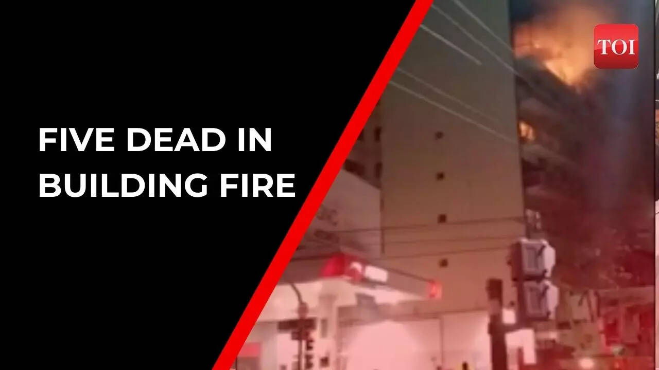 Buenos Aires fire leaves 5 dead, 30 hospitalized